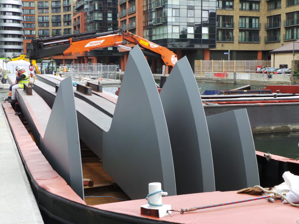 Fan Bridge Revealed at Merchant Square | Paddington
