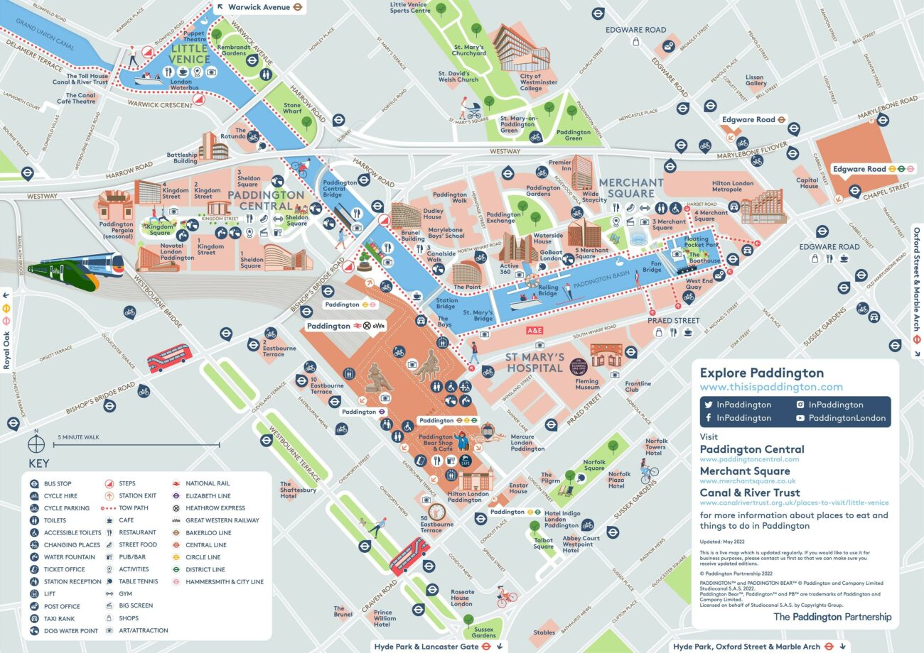 Paddington Map | Paddington