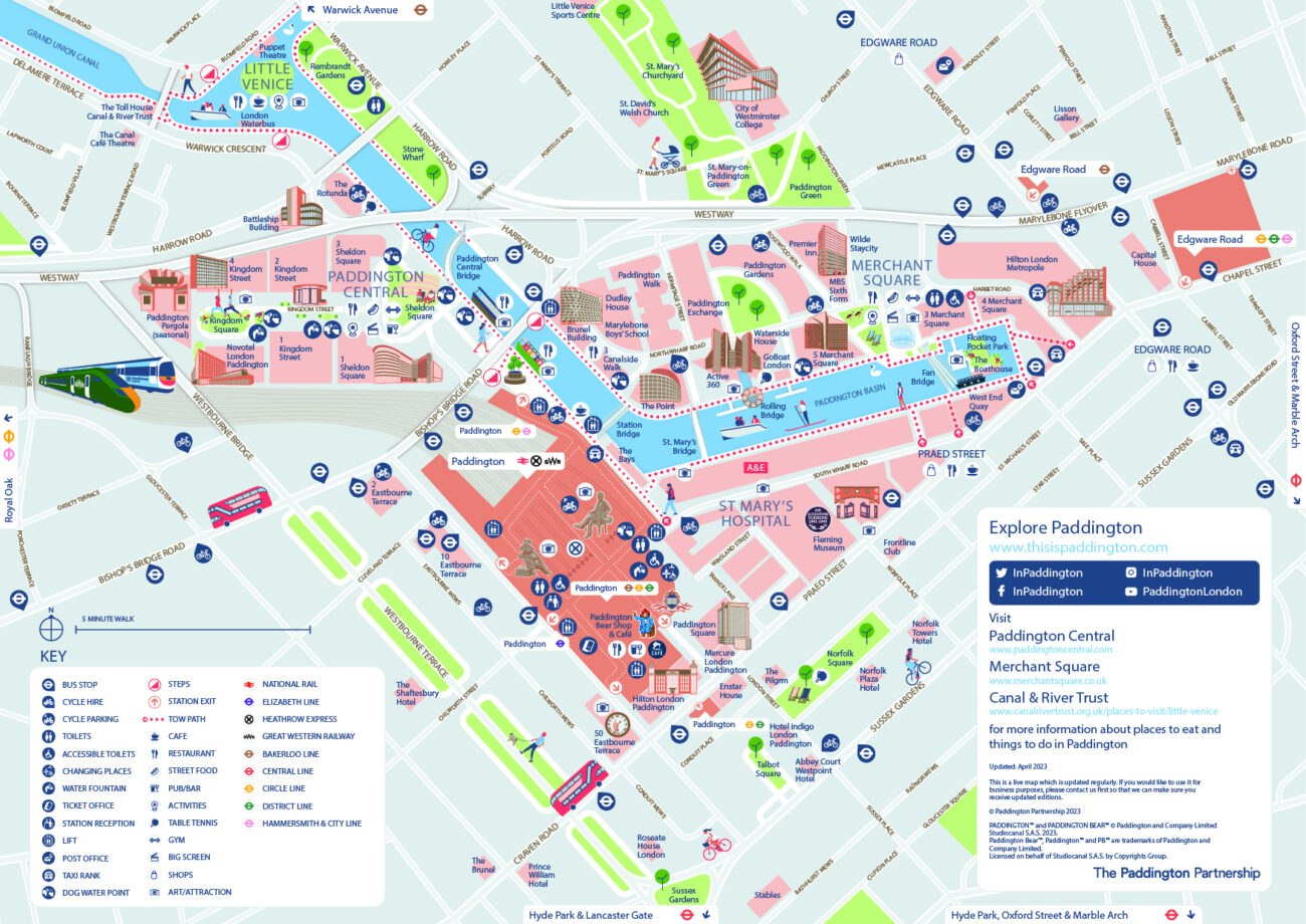 Paddington Map | Paddington
