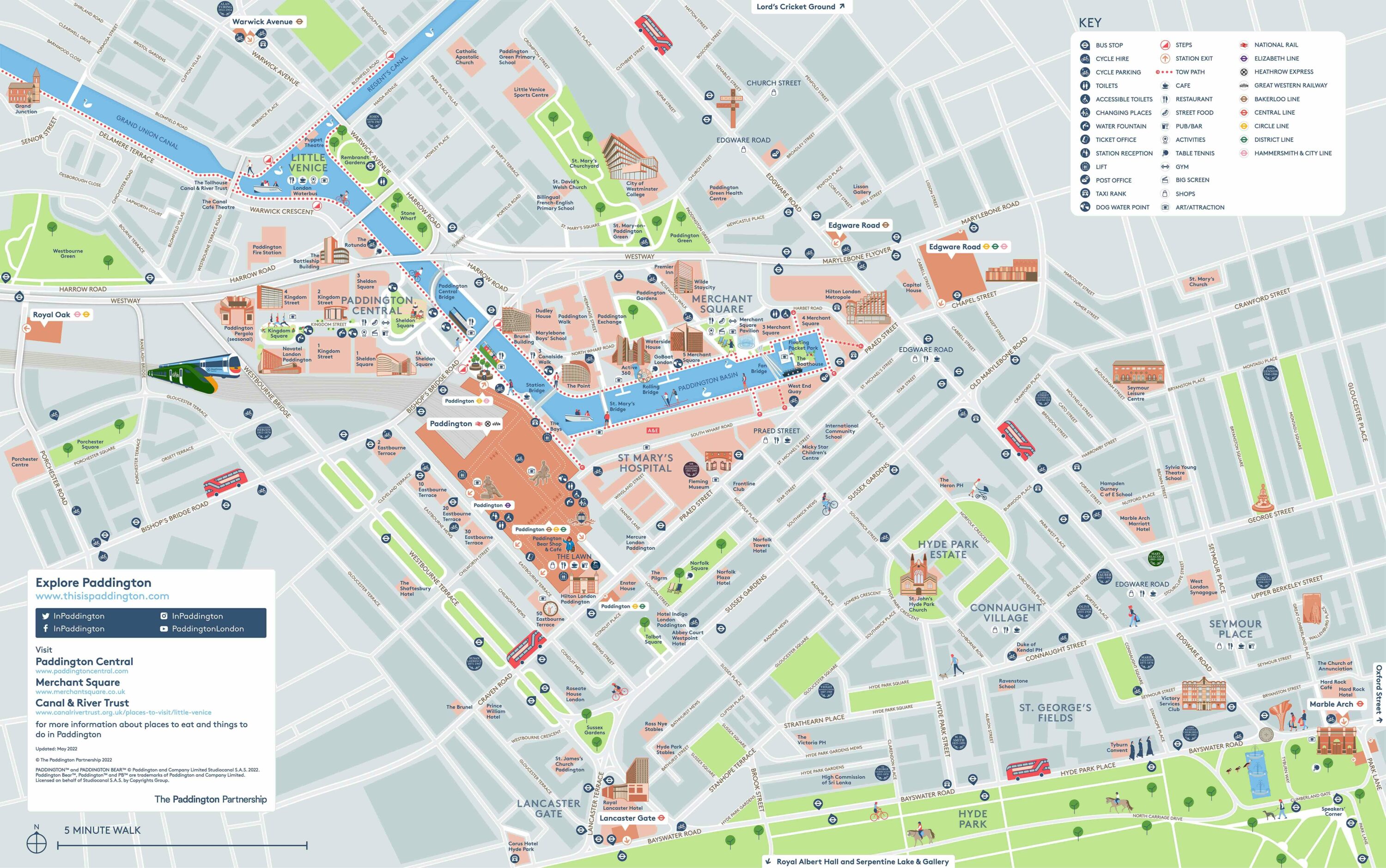 Paddington Map | Paddington
