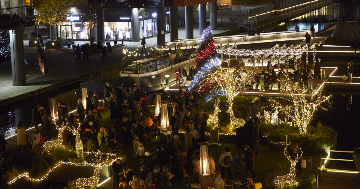 Merchant Square lights up for the festive season | Paddington