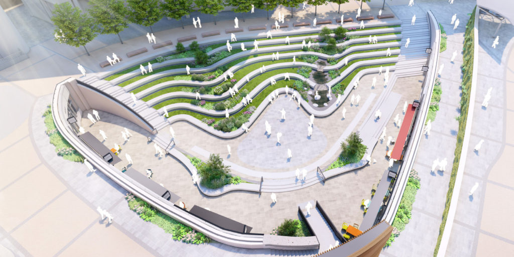 Changes to Paddington Central Amphitheatre | Paddington