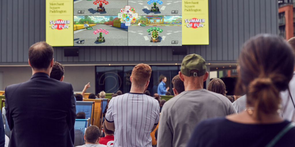 Power-up your lunch hour with outdoor gaming on the big… | Paddington